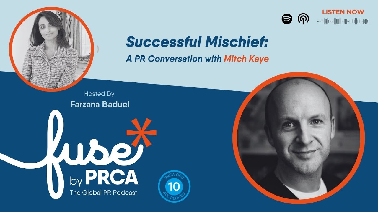 Successful Mischief: A PR Conversation with Mitch Kaye - YouTube