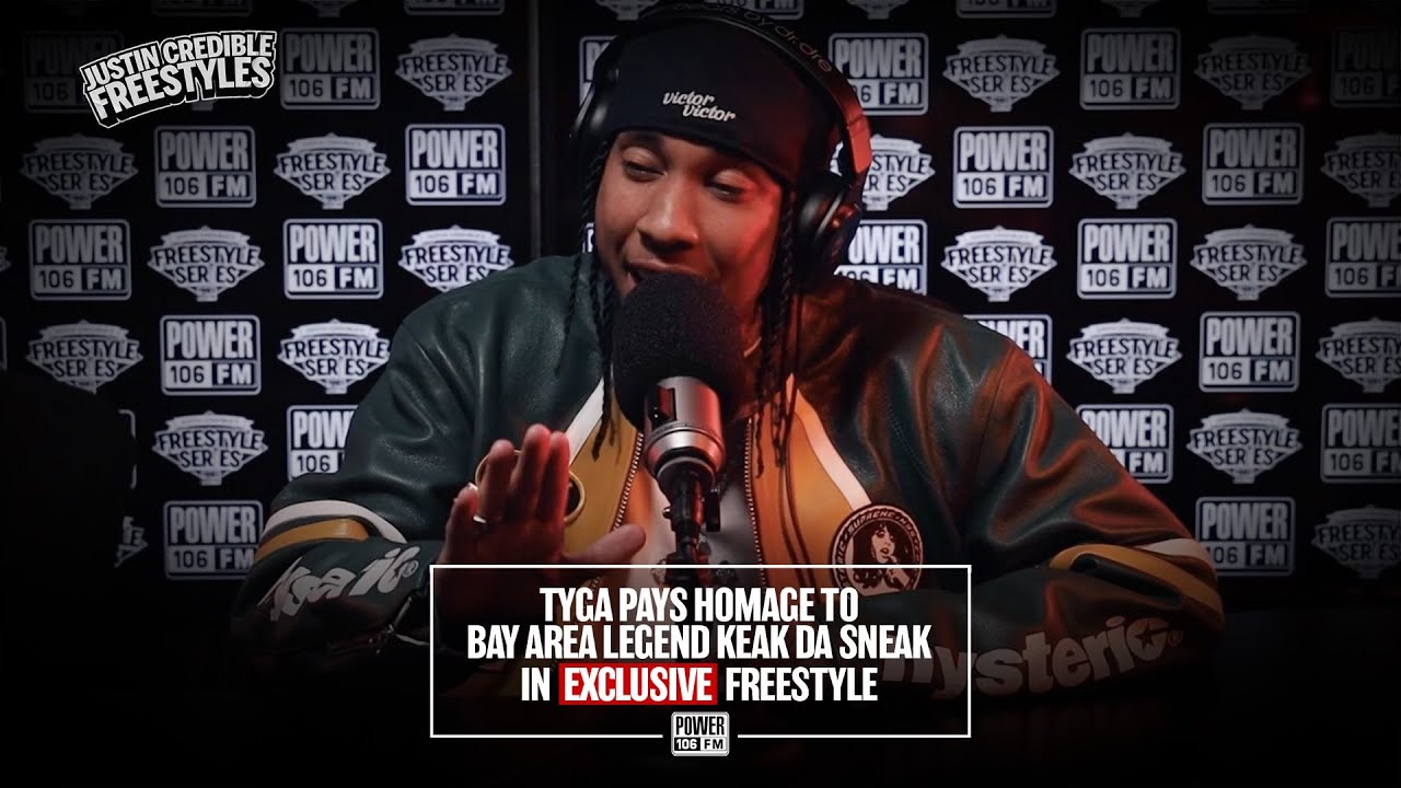 Tyga drops crazy bars over classic Keak Da Sneak beat! - YouTube