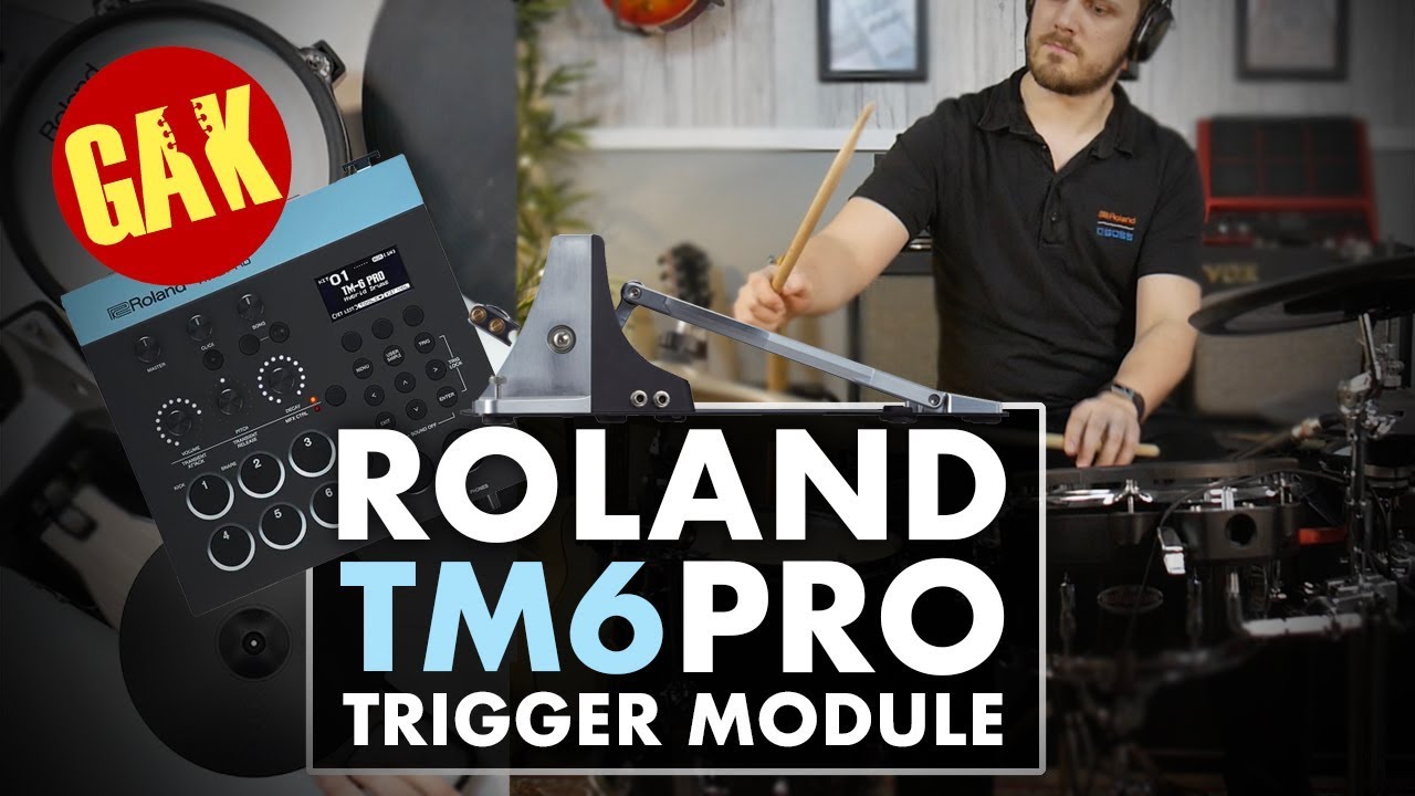 Roland TM6 Pro Trigger Module! - YouTube