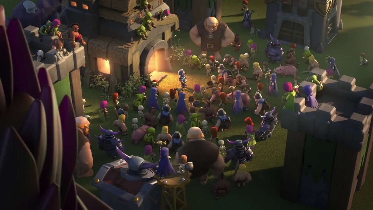 Clash of Clans: Eight Clans Enter, One Clan Leaves - YouTube