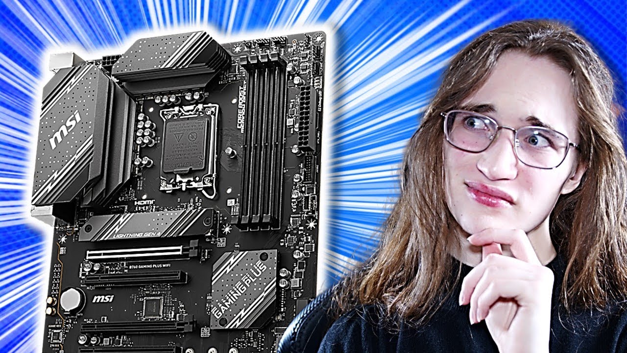 THE Budget Intel Motherboard to Get?! MSI B760 Gaming Plus WiFI - YouTube