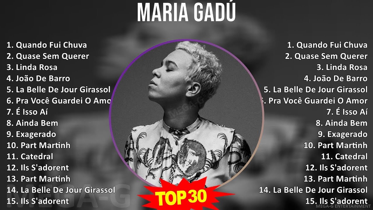 M a r i a G a d ú MIX As Melhores ~ 2000s Music ~ Top Brazilian Pop ...