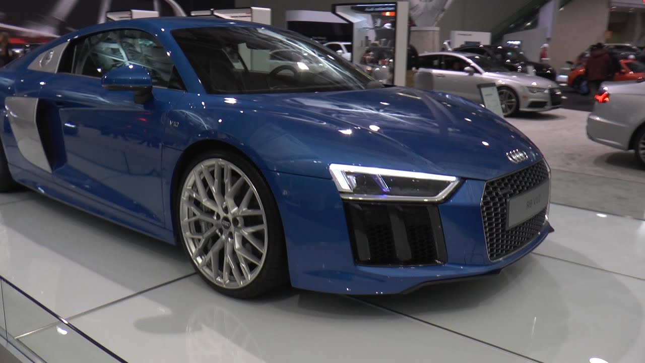Audi Booth includes the R8 V10 Plus - New England International Auto ...