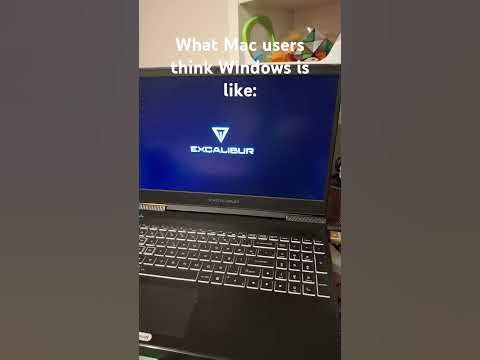 What Mac users think Windows is like: #windows #laptop #computer #memes ...