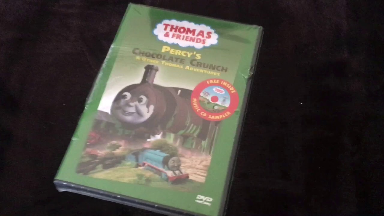Thomas & Friends Percy’s Chocolate Crunch DVD CD Sampler Pack Unboxing ...