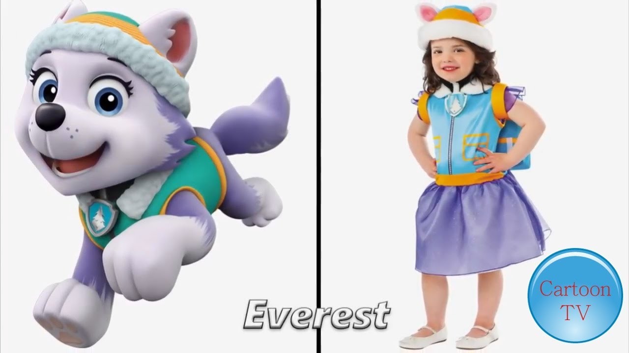 New Fun For Kids Cartoon Characters in Real Life 2017-2018 #6 - YouTube