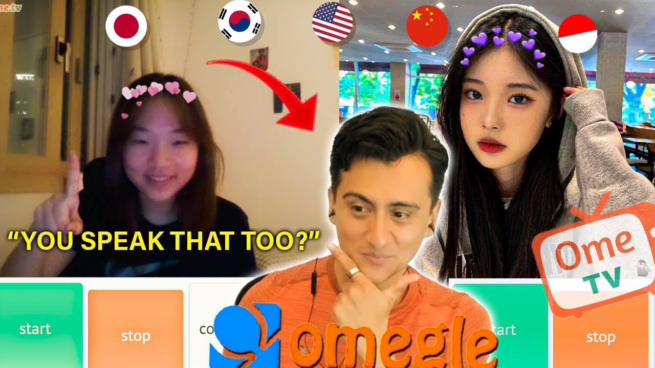 Mexican polyglot SHOCKING asians on Omegle - they went NUTS when I spoke their language - YouTube