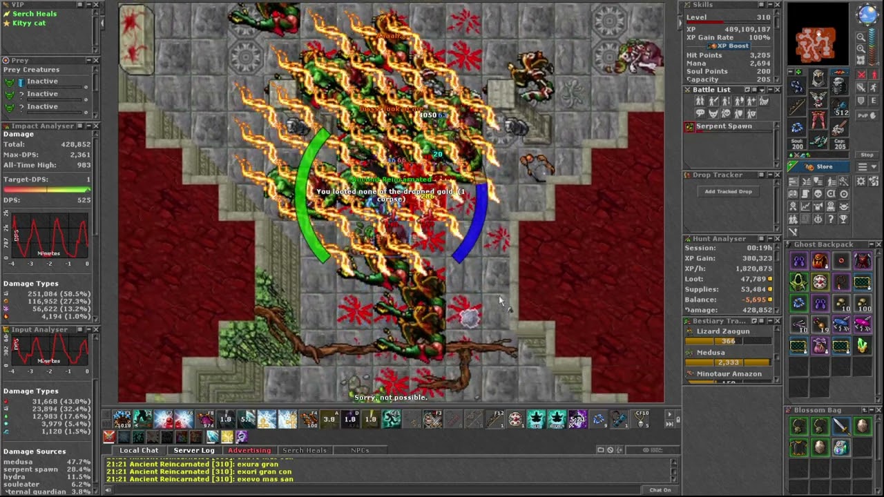 Tibia Rp lvl 300 + banuta - YouTube