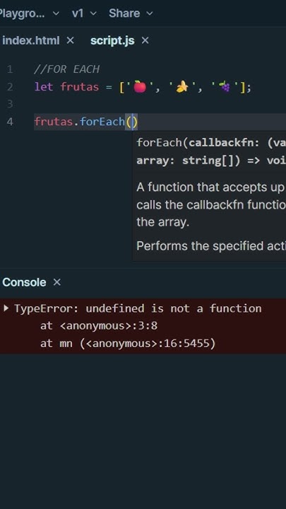 Cómo y cuándo usar el método .forEach() en JavaScript #javascript #codificacion #coding #foryou ...
