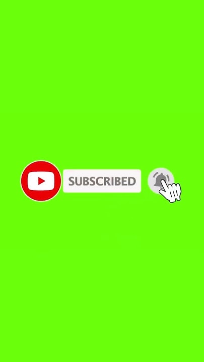 green screen button - YouTube