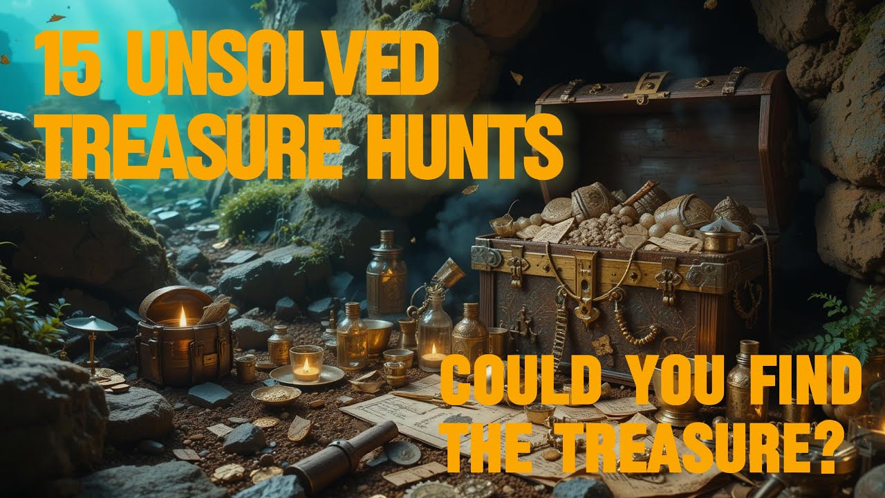 15 Unsolved Treasure Hunts - Could You Find The Treasure? - YouTube