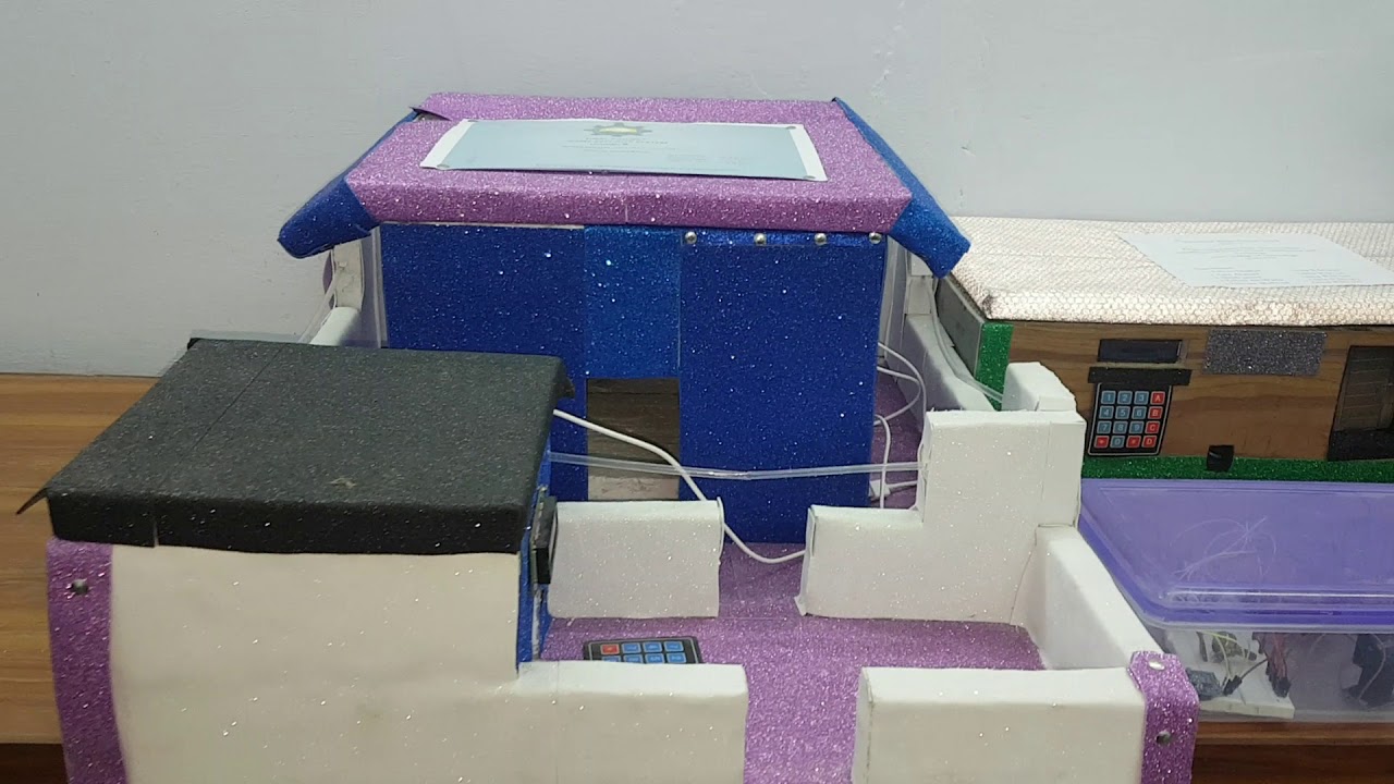 Electrical projects from B.Sc electrical engineering department students - YouTube