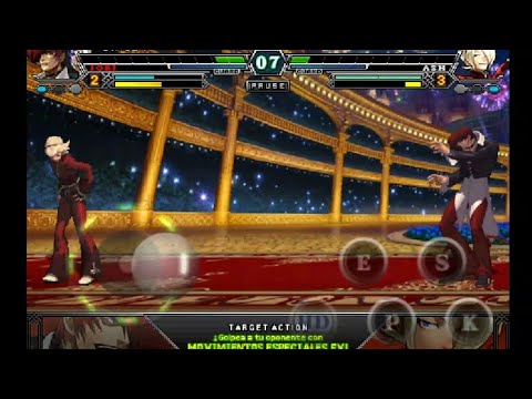 The king of fighters 2012 Android - single battle - iori - YouTube