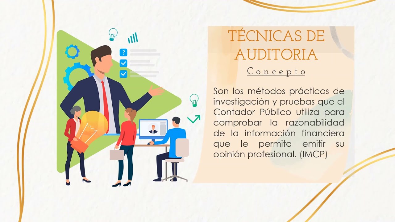 Técnicas y procedimientos de auditoría - YouTube