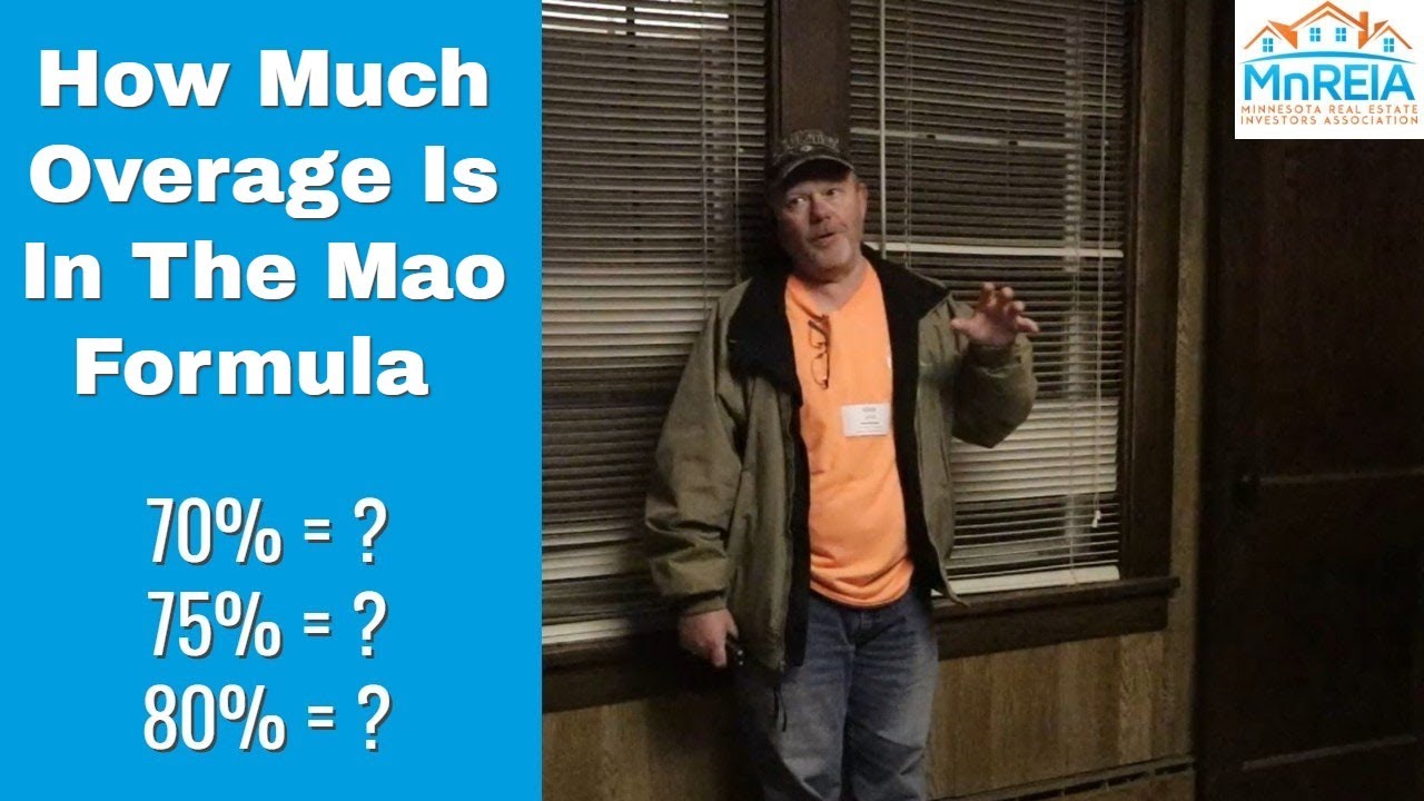 How Much Overage Is In The Mao Formula | Property Walk Through Tip ...
