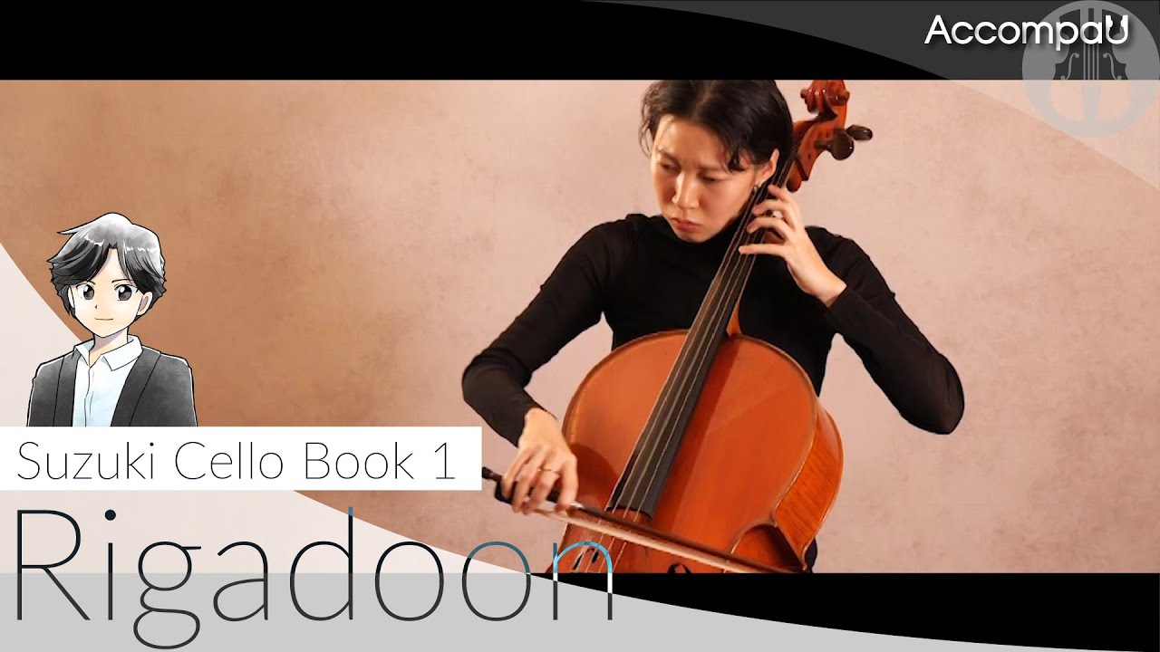 Rigadoon | H.Purcell | Suzuki Cello Book 1【Recital Version】 - YouTube
