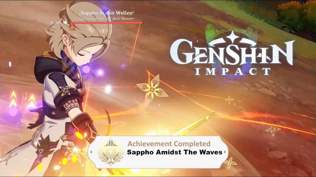 I stole from Sappho Amidst The Waves the Alpaca by mistake | Genshin ...