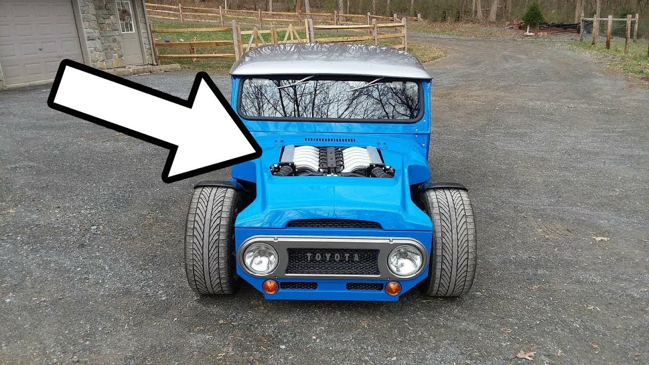 This Is A 600HP V12 Toyota Land Cruiser - YouTube