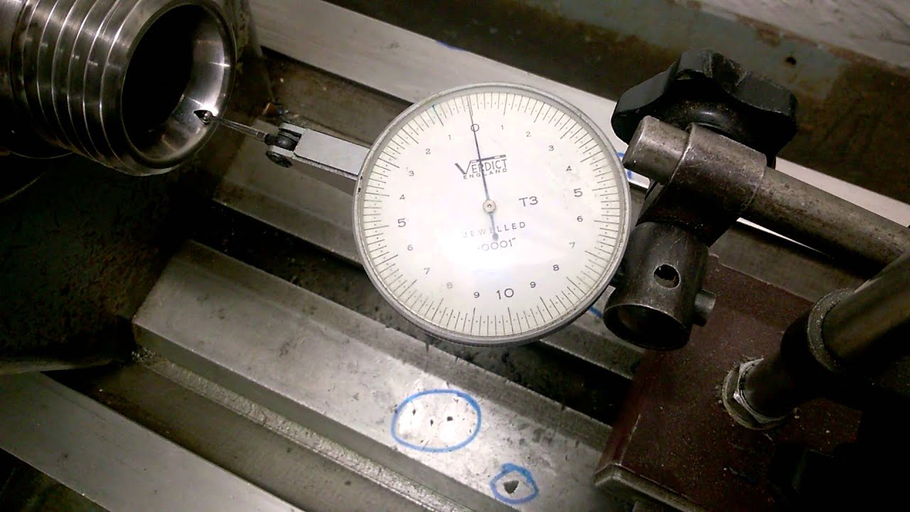 Boley 4LV Spindle run out. TIR 0.01mm / 0.0004" at collet taper - YouTube
