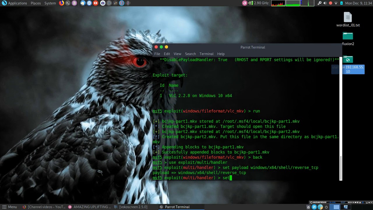 Vlc Vulnerability 2019 Metasploit Hack Reverse Shell Hacking