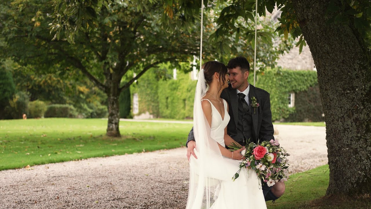 Schivas Steading Wedding: Gillian and Jordan - YouTube
