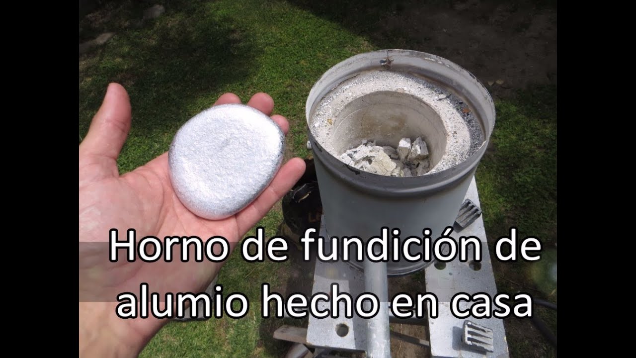 Fundición de aluminio en horno casero - HD - Parte 2 de 2: fundición ...
