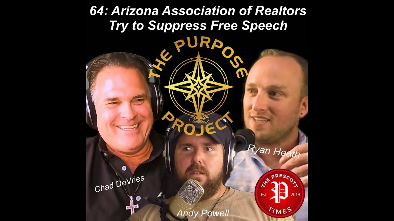 64: Arizona Association Of Realtors Try To Suppress Free Speech, Lawsuit by Chad DeVries. - YouTube