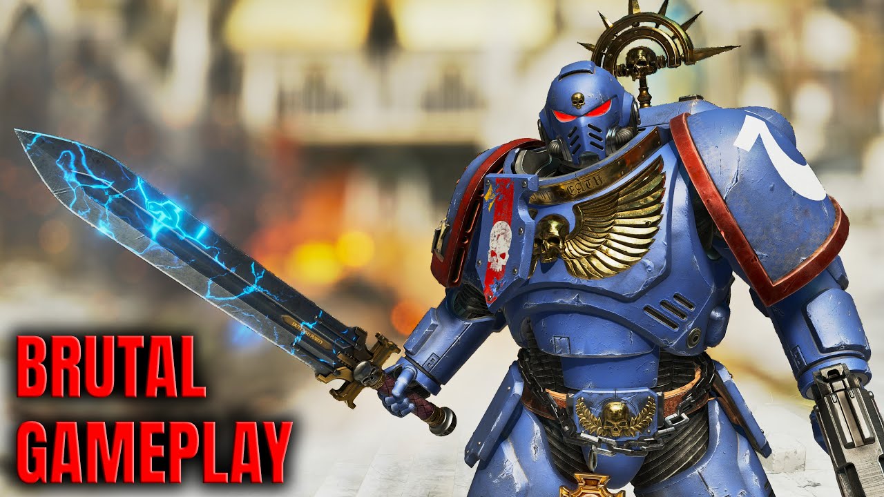 Ultramarines 3rd Company Commander (Total War 40K) vs Tyranids ...