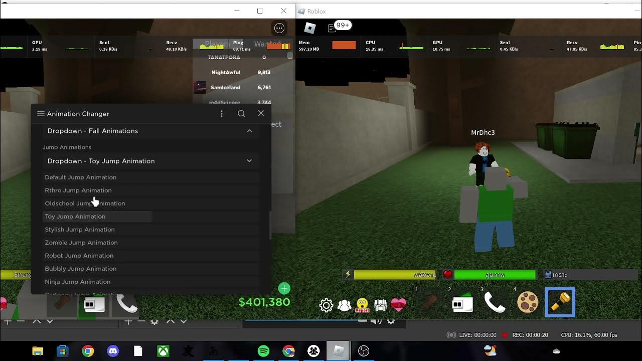 Da hood Animation Changer Script (pastebin) - YouTube