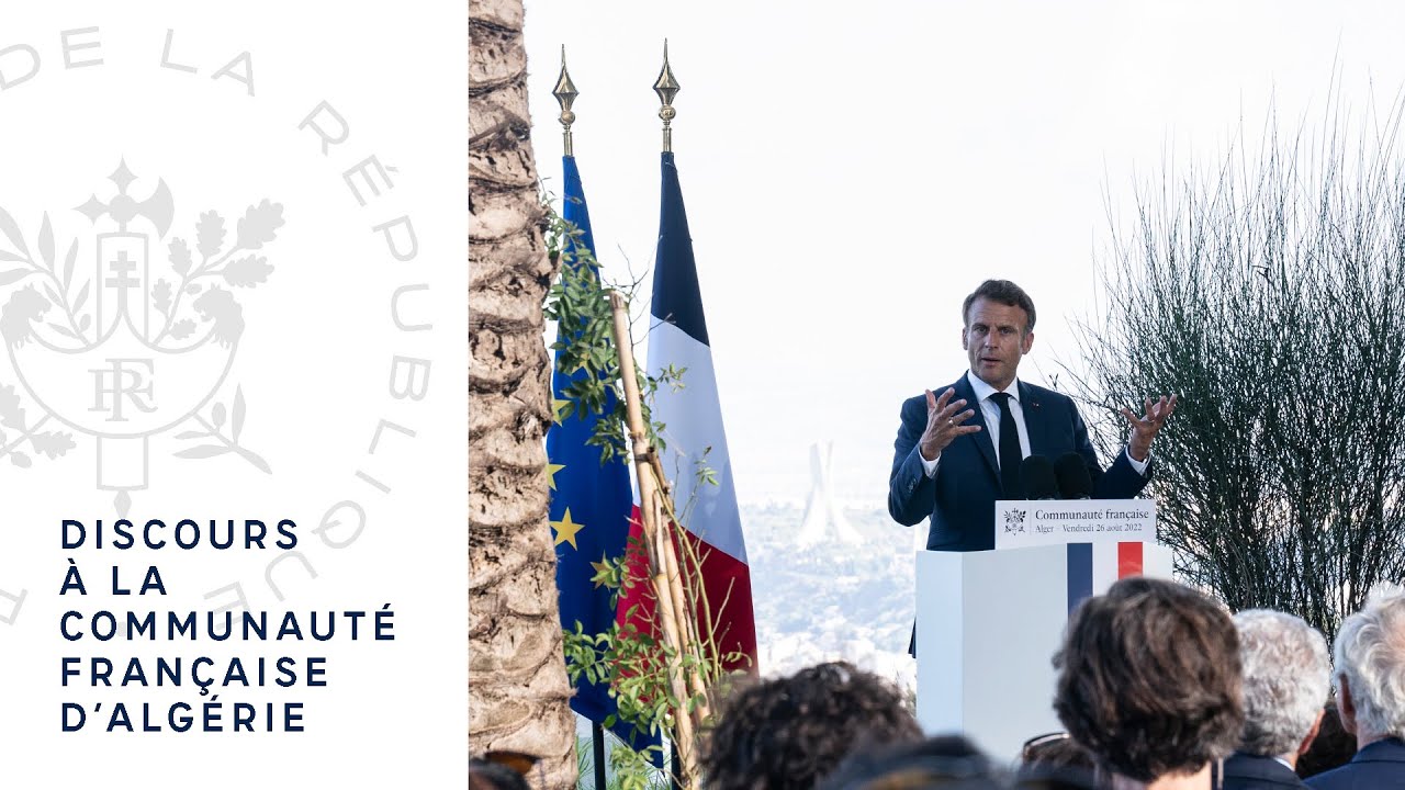 Discours du Président Emmanuel Macron à la communauté française ...