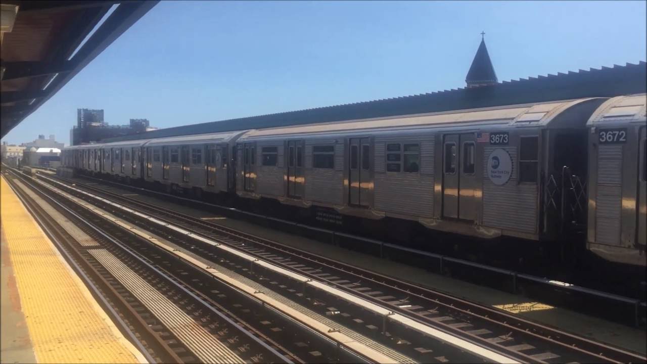 NYC Subway Trains in 8/4/16 - YouTube