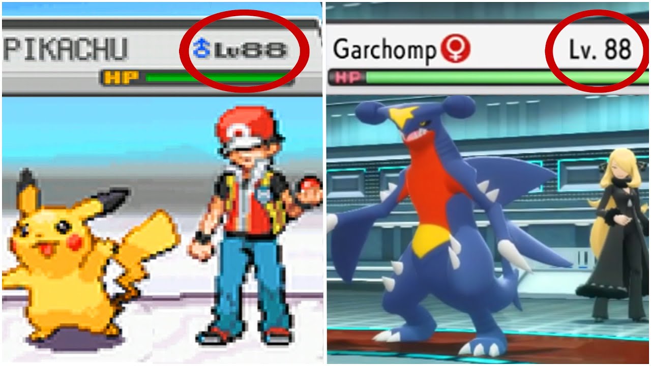 FULL HIGHEST LEVEL POKEMON TRAINER TEAM! Pokemon Trainer Red Pikachu ...