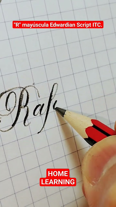 Edwardian Script R