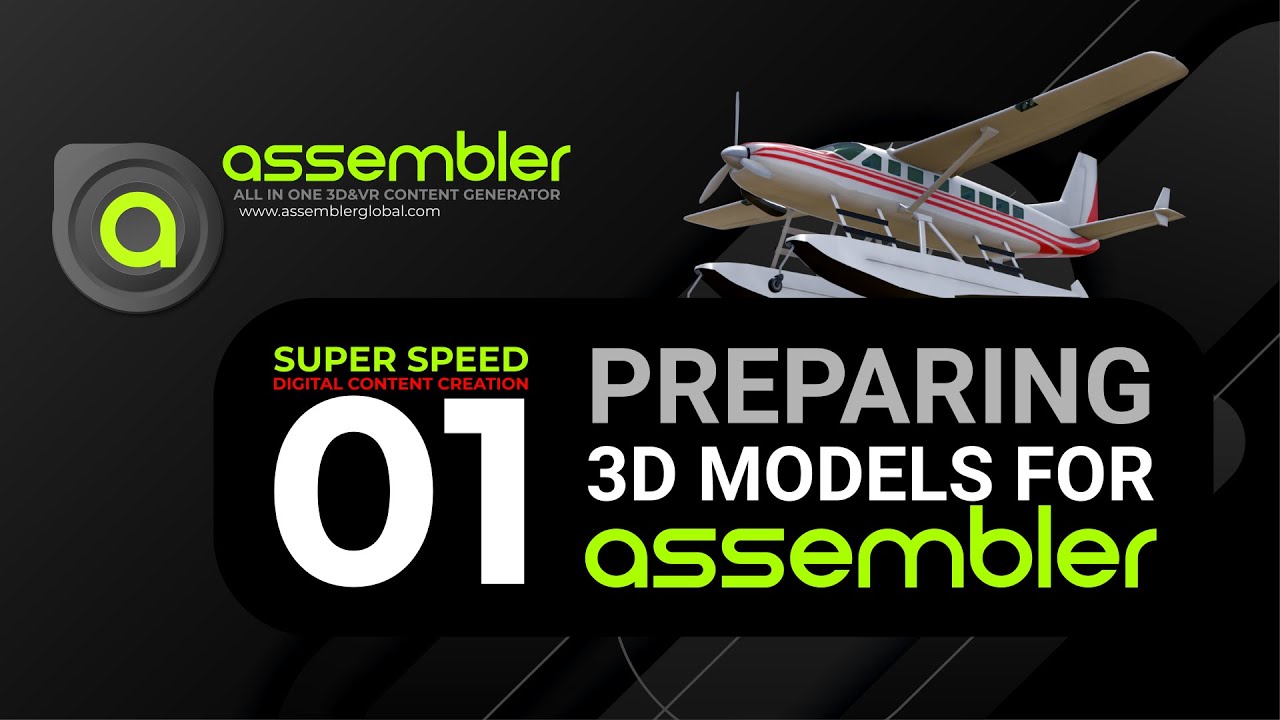 ASSEMBLER TUTORIALS 01 - PREPARING 3D MODEL FOR ASSEMBLER USING BLENDER 3.6 - YouTube