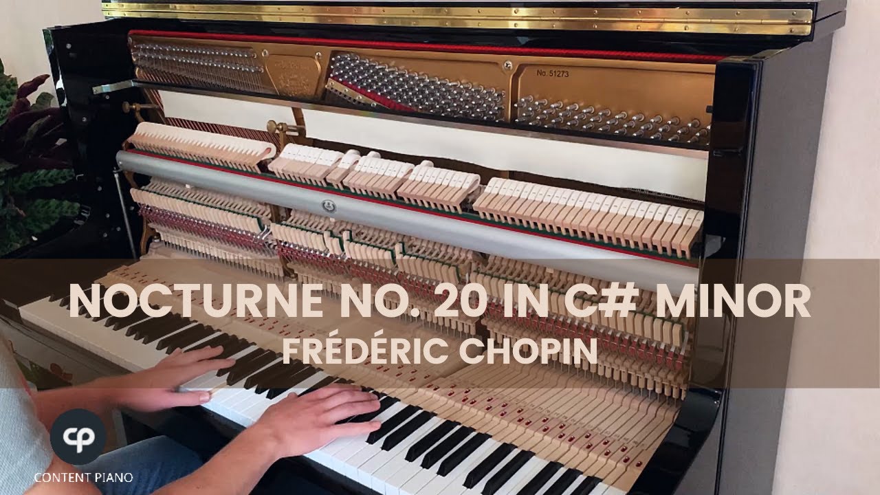 Chopin - Nocturne in C Sharp Minor (No. 20) - YouTube