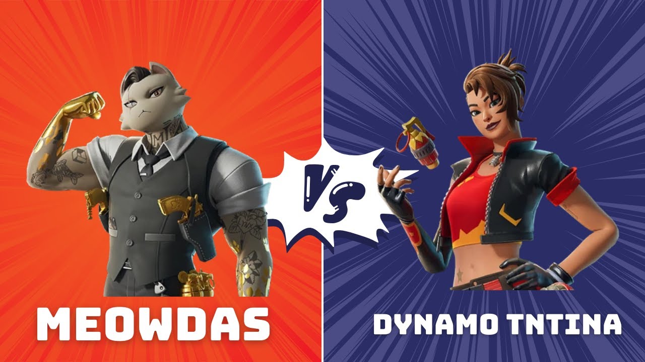 Meowdas vs Dynamo TNTina Boss | Fornite Chapter 2 Remix - YouTube