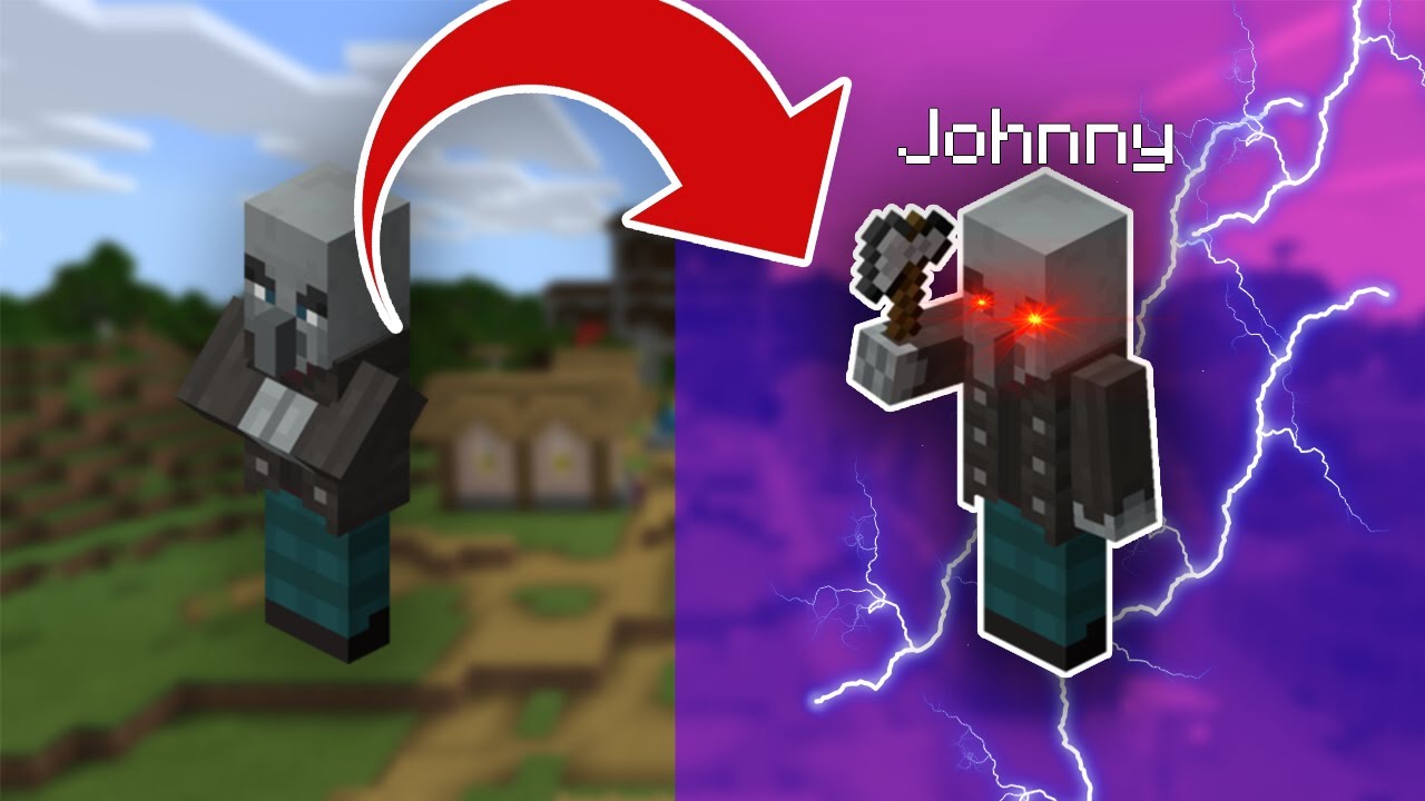 How to make a Minecraft Vindicator go INSANE - YouTube