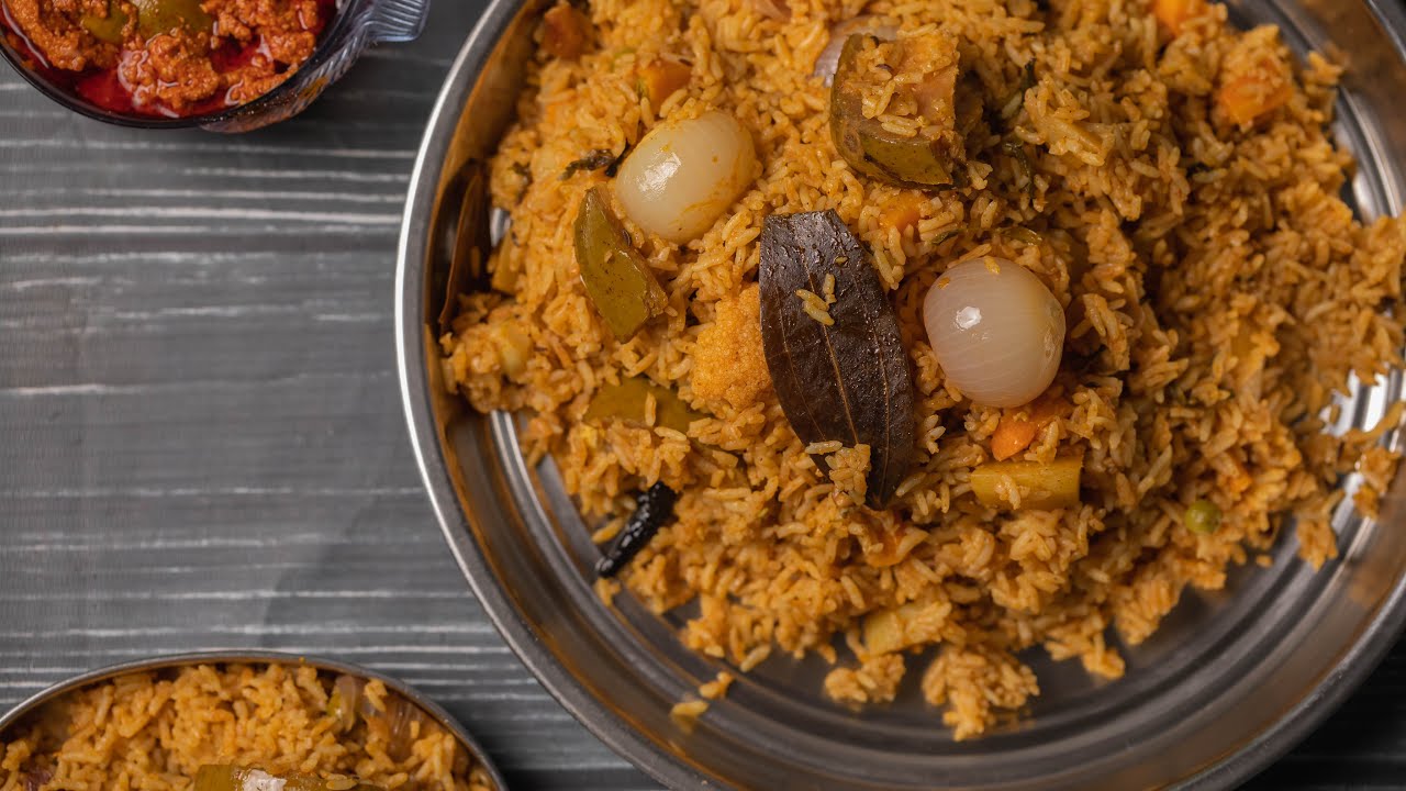 Avakai Veg Biryani Recipe I Mango Pickle Biryani I My cooking my style ...