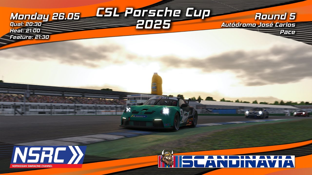 CSL Porsche Cup Round 5 at Autodromo Jose Carlos Pace - YouTube
