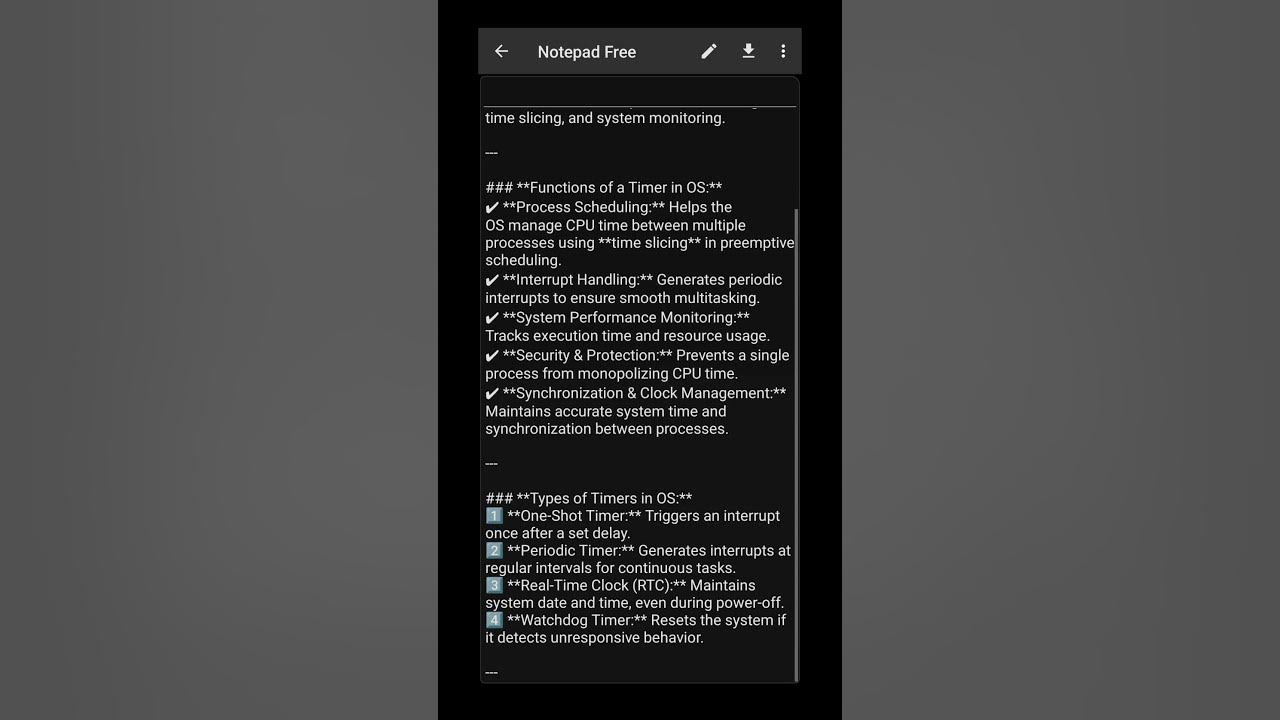 Timer in Operating Systems | Process Scheduling, Interrupts & System Clock Explained" - YouTube