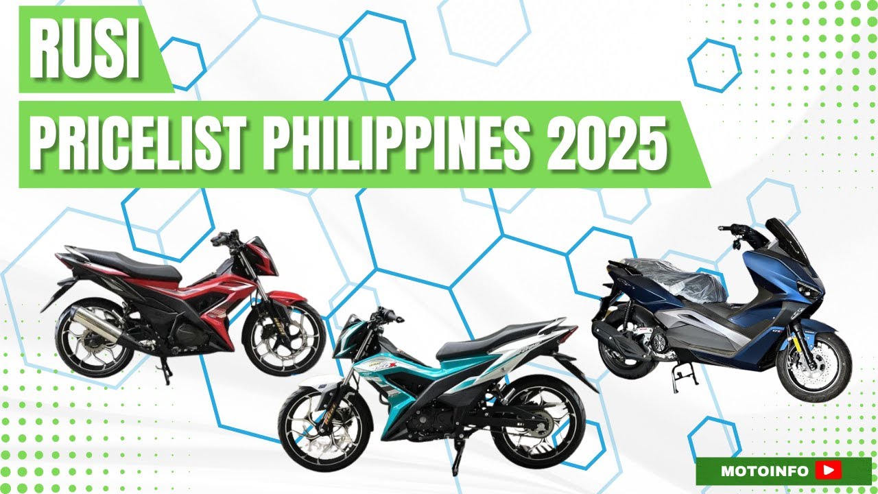 RUSI Price List 2025 | Latest SRP Philippines & Specs | MotoInfo - YouTube