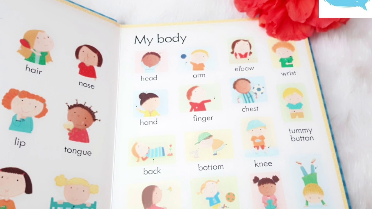 My first word book about me by Usborne - YouTube