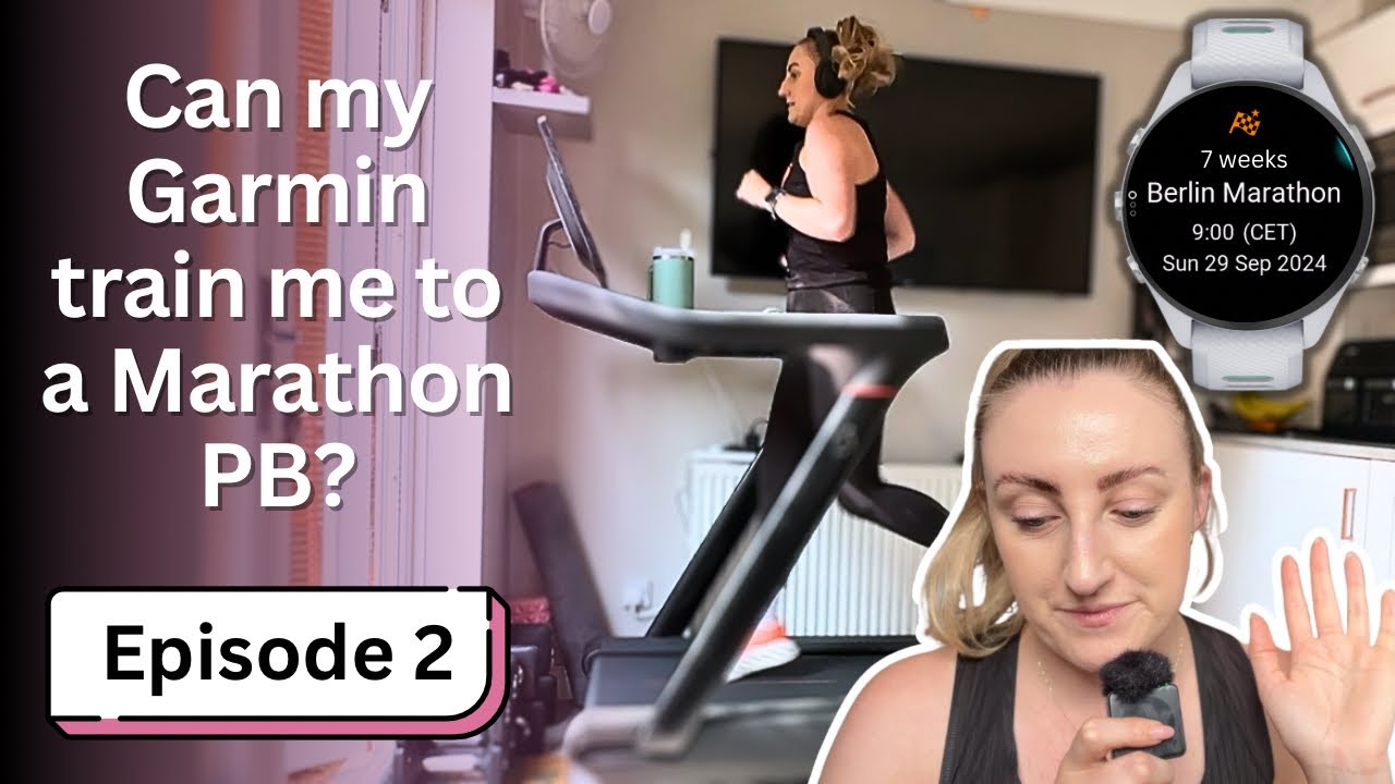 mystery injury, treadmill long run, new shoe fail | S2 E2 | Can my Garmin train me to a MARATHON ...