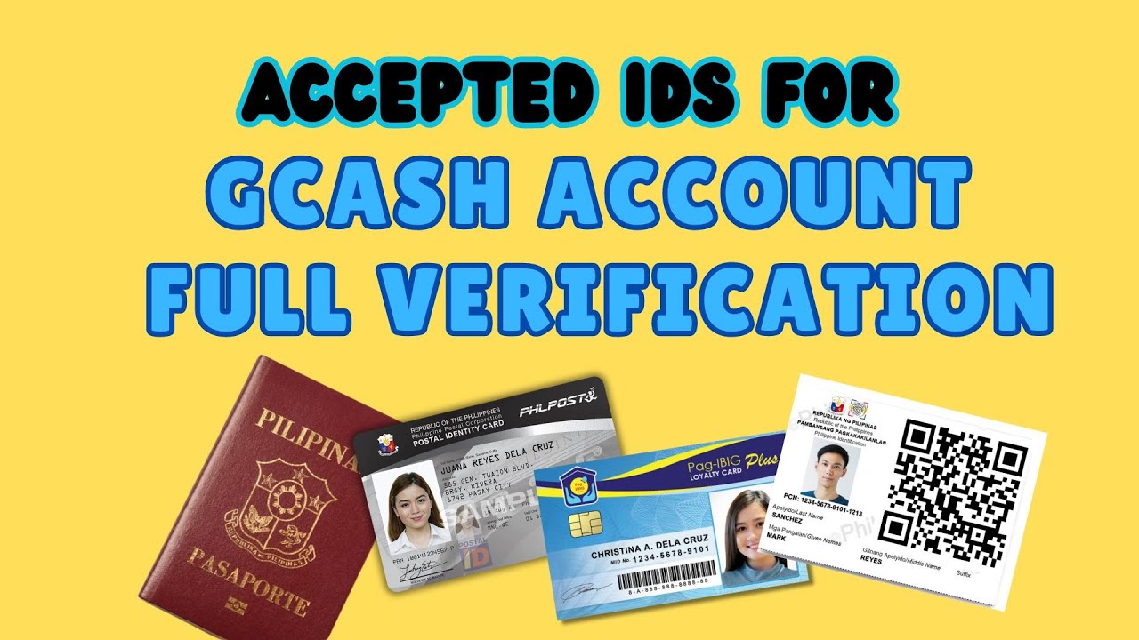 Mga Valid IDs Na Pwede Gamitin para maging FULLY VERIFIED ang Inyong ...