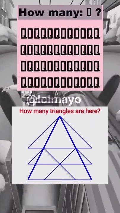 How many triangle are there???#memes #trending #funny #shorts # ...
