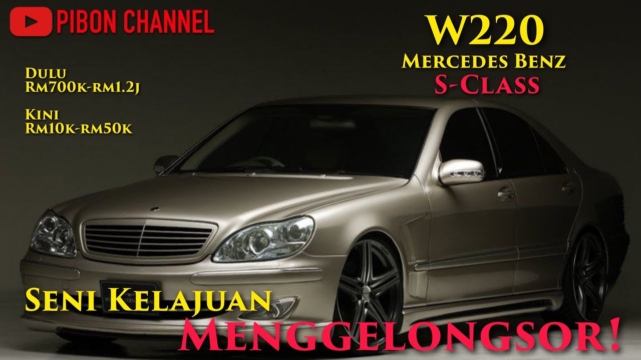 Mercedes Benz W220 S-Class Seni Kelajuan Menggelongsor. the Master of ...