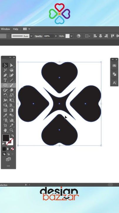 simple logo design tutorial shorts| adobe illustrator tutorial ...