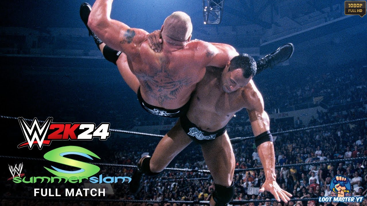 FULL MATCH: The Rock vs. Brock Lesnar – WWE Undisputed Title Match ...