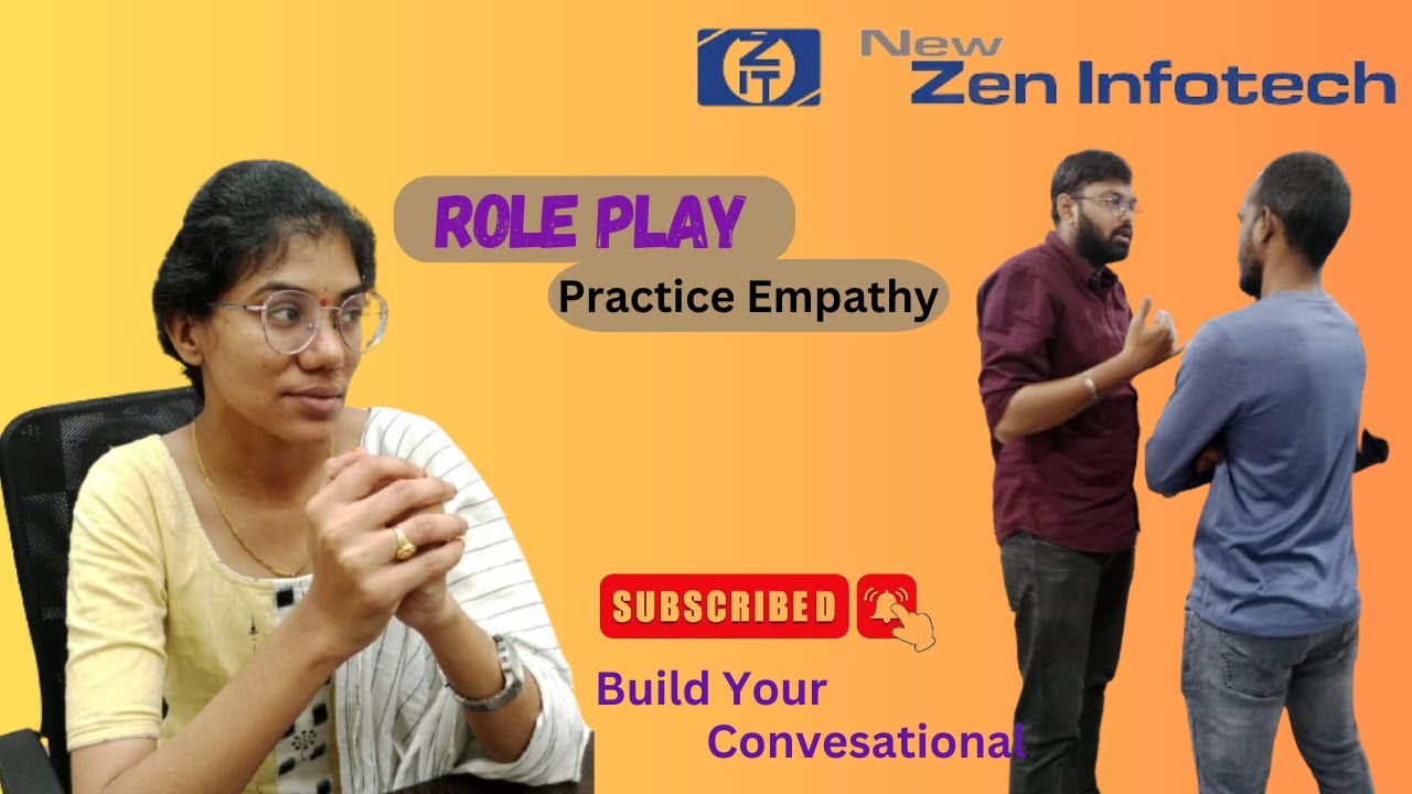 Role play practice empathy!! build your convesational ! part#01# ...