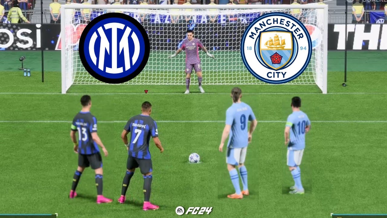 Inter Milan Vs. Man City - VINICIUS RONALDO MESSI MBAPPE and All Stars ...